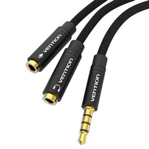 Mobile Phone Audio Splitter Cable For Live Streaming And Recording