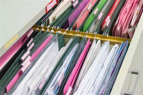 Files Document Of Hanging File Folders In A Drawer In A Whole Pile Of