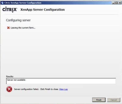 Citrix XenApp Cannot Remove From Farm P2Vme Blog