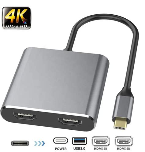 Dual Display Type C To 2 X Hdmi Extend Mode Opal Dual Display Type C To 2 X Hdmi Extend Mode Opal