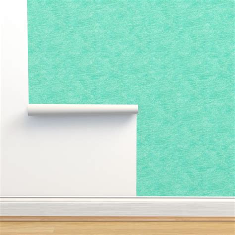 Crayon Texture Robins Egg Blue Wallpaper Spoonflower