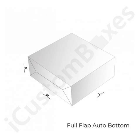 Full Flap Auto Bottom Display Boxes Custom Auto Bottom Boxes