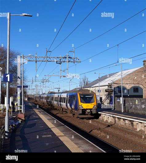 2 Northern Rail Caf Built Class 331 Trains Arriving At Blackrod Railway