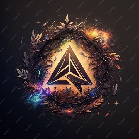 Premium Photo The Assassin Symbol In A Circular Shape Generative Ai