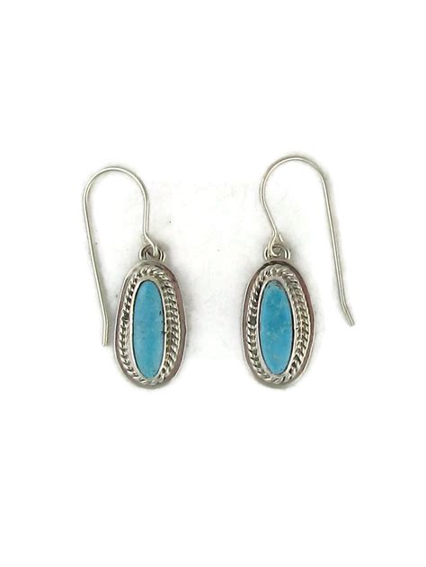 Turquoise Earrings Native American Turquoise Earrings