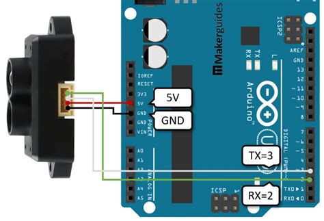 TFmini S Distance Sensor With Arduino