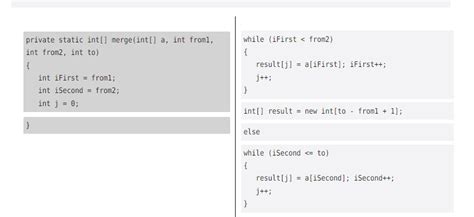Private Static Int Merge Int A Int Froml Int Chegg Com