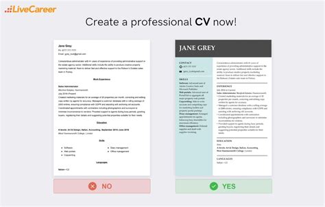 What Is A Visual CV Templates Examples