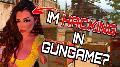 Female Hacks In GunGame YouTube