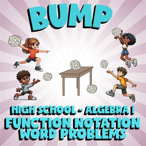 Function Notation Word Problems Bump Math Game No Prep Algebra 1 Review
