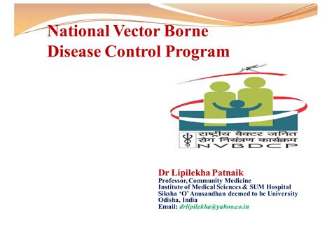 National Vector Borne Disease Control Programme Pdf