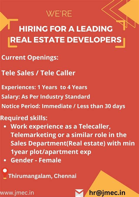 Sri Sai Sunantha On Linkedin Hiring Telecaller Telesales Telemarketing Chennai Thirumangalam