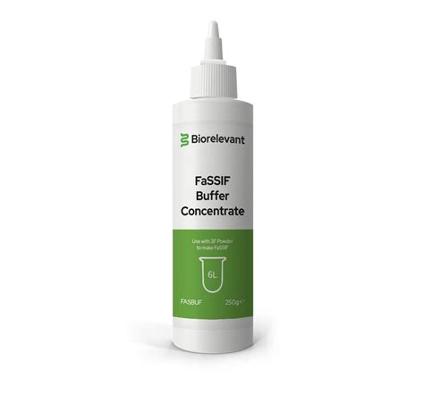 Fassiffessiffassgf Biorelevant Dissolution Media