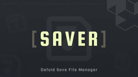 Defold Saver Defold Save File Manager The Defoldmine Defold Game