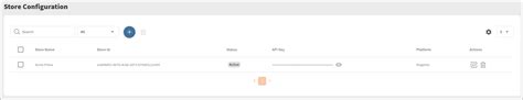 Managing Stores Docs