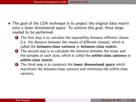 linear discriminant analysis an overview pdf technology and computing