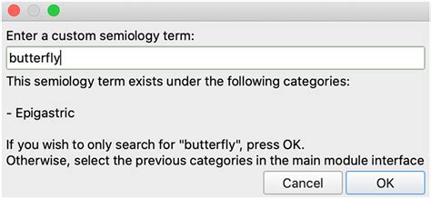 adding a custom semiology term to the semiology visualization module