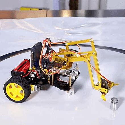 Keyestudio 4DOF Mechanical Arm Robot Car Learning Starter Kit W PS2 Contoller For Arduino Robot