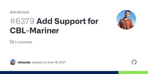 Add Support For Cbl Mariner · Issue 6379 · Dotnetcore · Github