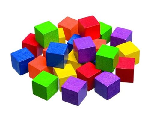 1 Hardwood Color Cubes Learning Tree Educational Store Inc