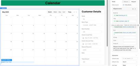 calendar start date isn t showing the correct date 💬 app building