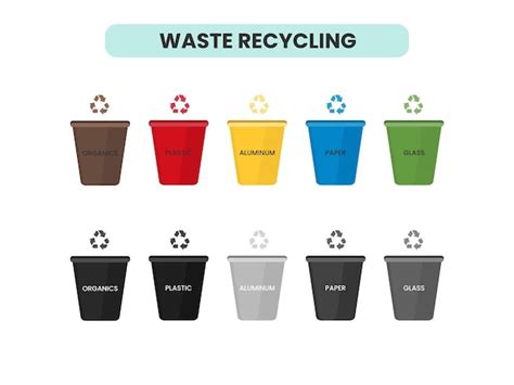 Premium Vector Infographics Separation Of Garbage Sorting And