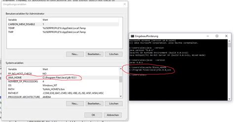 Java Echo JAVA HOME Returns Wrong Path Even Though System JAVA HOME Environment Variable