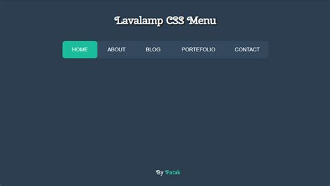 Excellent CSS Horizontal Menu Examples OnAirCode
