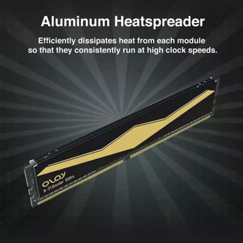 Oloy Ddr4 Non Rgb Ram 16gb 2x8gb 3200 Mhz Cl16 135v 288 Pin Desktop