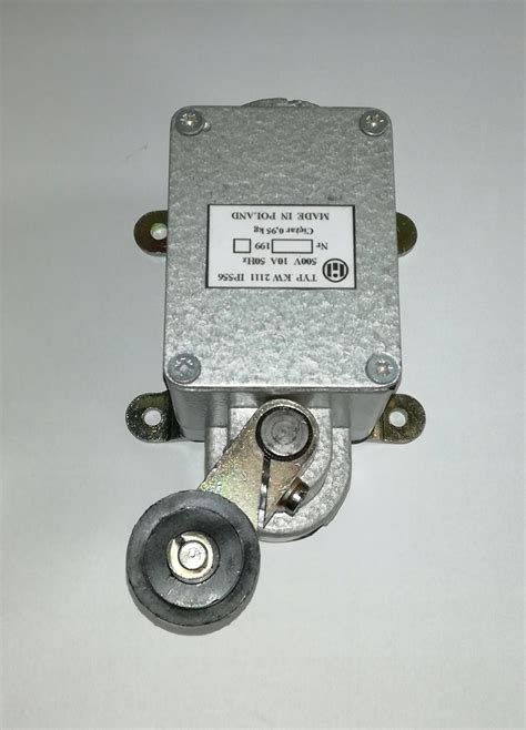 Wyłącznik krańcowy KW 2111 500V 10A 50Hz (KW 2111) • Cena, Opinie ...