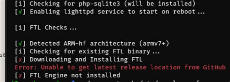 Installation Fails On Latest Raspbian Issue Pi Hole Pi Hole GitHub