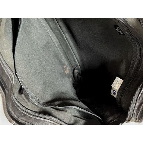 吉田カバン ポーター porter 刻印 ビジネスバッグ 2way ショルダー ブリーフケース 本革 レザー ブラック マチ拡張 b4 [t
