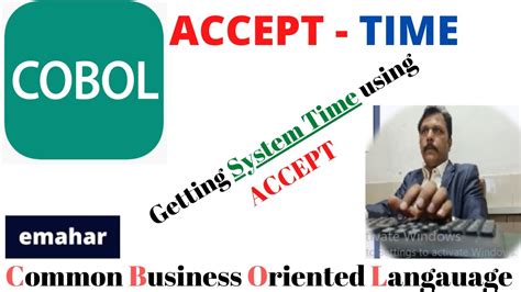 Accept Time Cobol Youtube