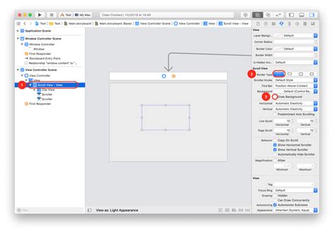 Swift Tutorial How To Configure A Nsscrollview With Horizontal Direction Using Autolayout In