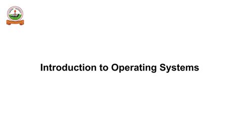 Solution Lecture 1 Introduction To Operating Systems Studypool