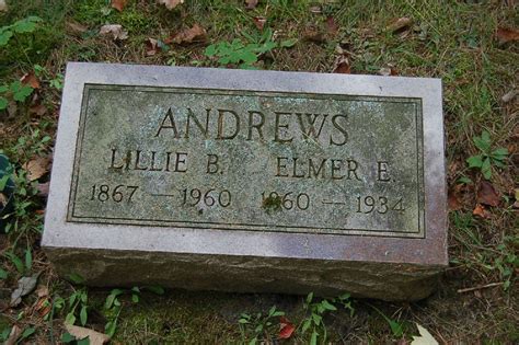 Elmer Eli Andrews 1860 1934 Mémorial Find A Grave