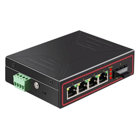 Lopngls Internet Splitter Adapter Rj45 Hub Industrial Network Switch Ethernet Smart Switcher 10