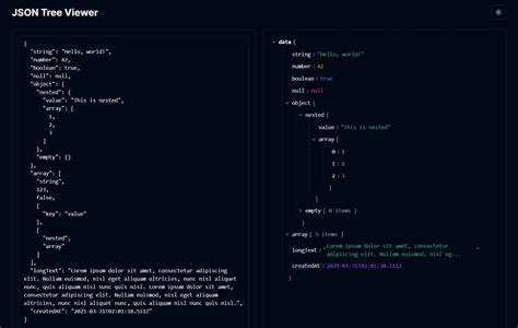 JSON Tree Viewer: Interactive JSON Data Explorer for shadcn/ui