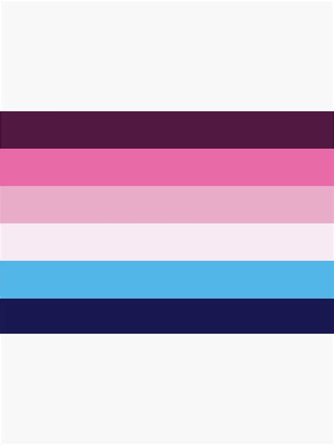Omnigender Pride Flag Sticker For Sale By Flagsworld Redbubble
