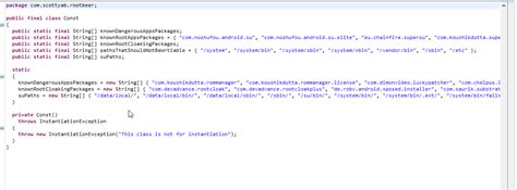 Android Root Detection Bypass