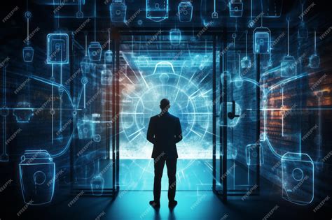 Premium Photo Fortifying Cyber Security Defenses Safeguarding Personal Data With Smart Network