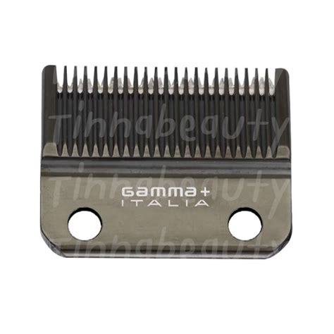 อะไหล่ใบมีดเฉพาะใบล่าง Gamma Taper Fixed Black Diamond Clipper Blade