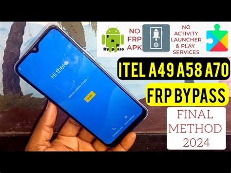 Itel A A A A L A W A L Frp Bypass Google Account Lock Remove Android