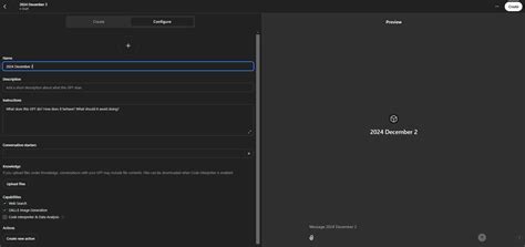 Urgent Create Tab Missing In Mygpt 163 By Polepole Gpt Builders Openai Developer Community