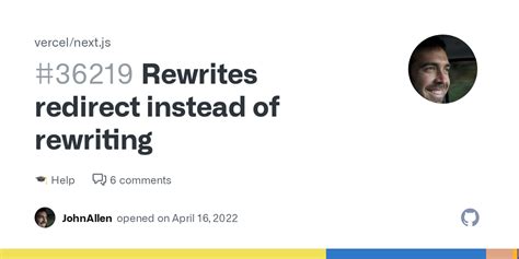 rewrites redirect instead of rewriting · vercel next js · discussion