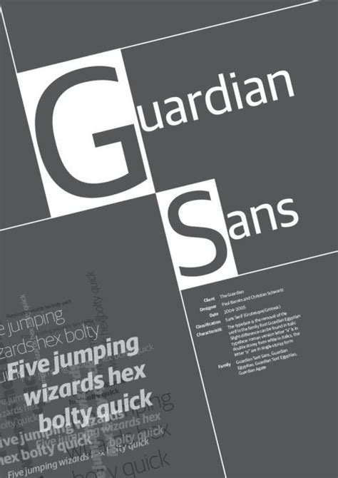 Explore The Beauty Of Guardian Sans Typeface