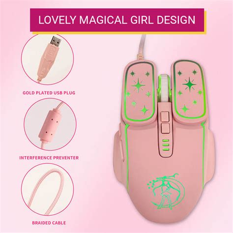 Magical Girl Mouse Backlight 7200 Dpi Dubsnatch