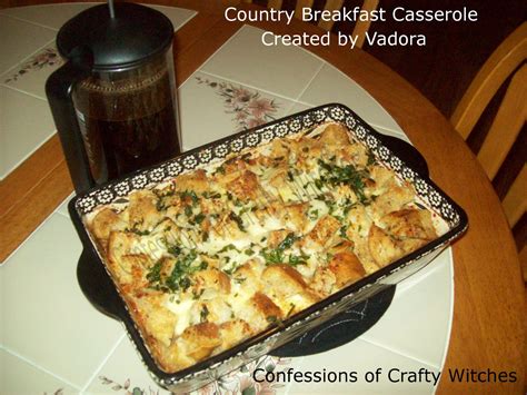 Confessions Of Kitchen Witches Country Breakfast Casserole