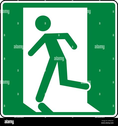 Emergency Exit Sign Drawing Symbol At Steve Payne Blog