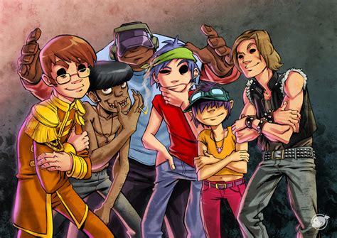 Gorillaz Commission By Estivador On Deviantart